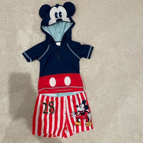 Disney Swim Mickey Mouse Bathing Suit Poshmark
